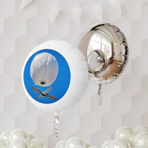 Mylar Helium Spy Balloon. for Ham Radio Balloon Projects, Ham Shack ...