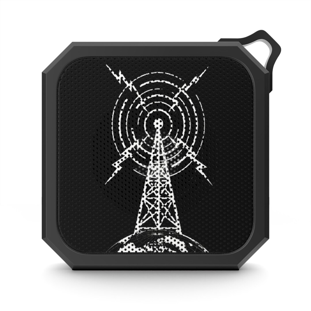 Outdoor Bluetooth Speaker With Ham Radio Antenna Tower Graphic - Etsy