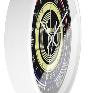 Retro Ham Shack Wall Clock. Sparton Shortwave Dial Ham Radio Gift - Etsy