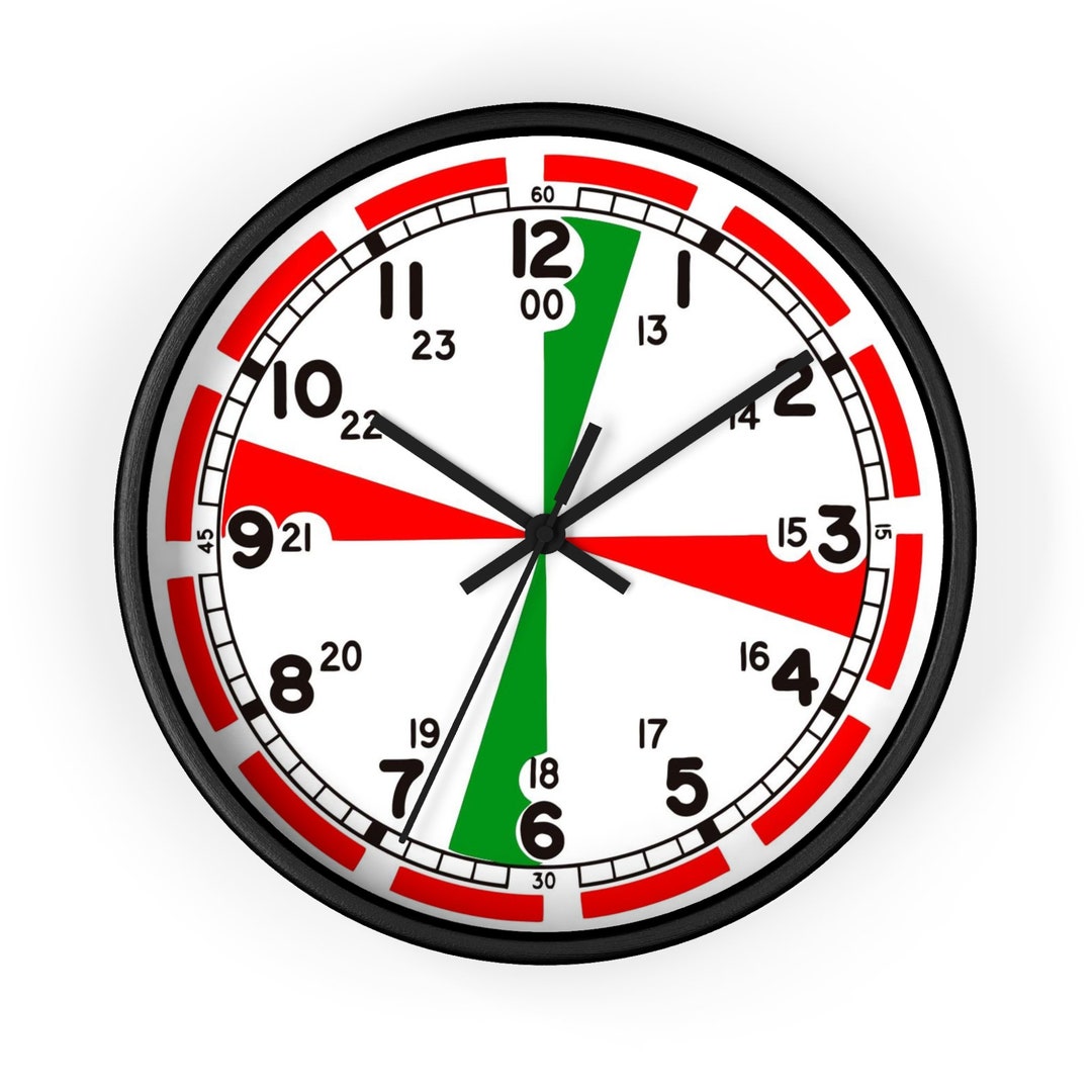 Vintage Ship Radio Room Wall Clock With Emergency Silence Period ...