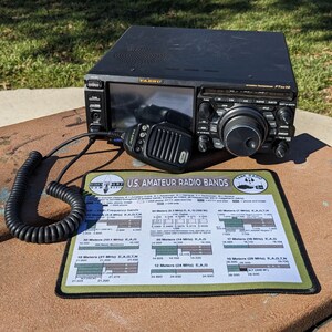 Tank Pad Ham Radio Mousepad With USA HF Band Plan by Quirkyqrp & Tank ...