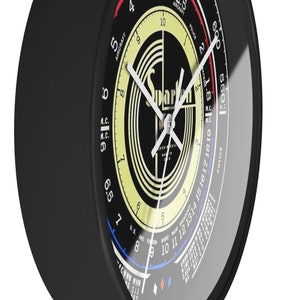 Retro Ham Shack Wall Clock. Sparton Shortwave Dial Ham Radio Gift - Etsy