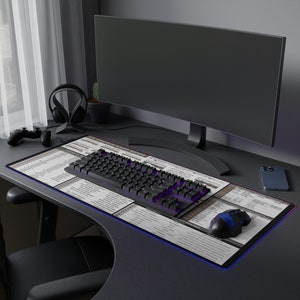 LED Hamshack Reference Mat for Amateur Radio / Ham Radio Operators - Etsy