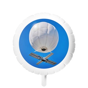 Mylar Helium Spy Balloon. for Ham Radio Balloon Projects, Ham Shack ...