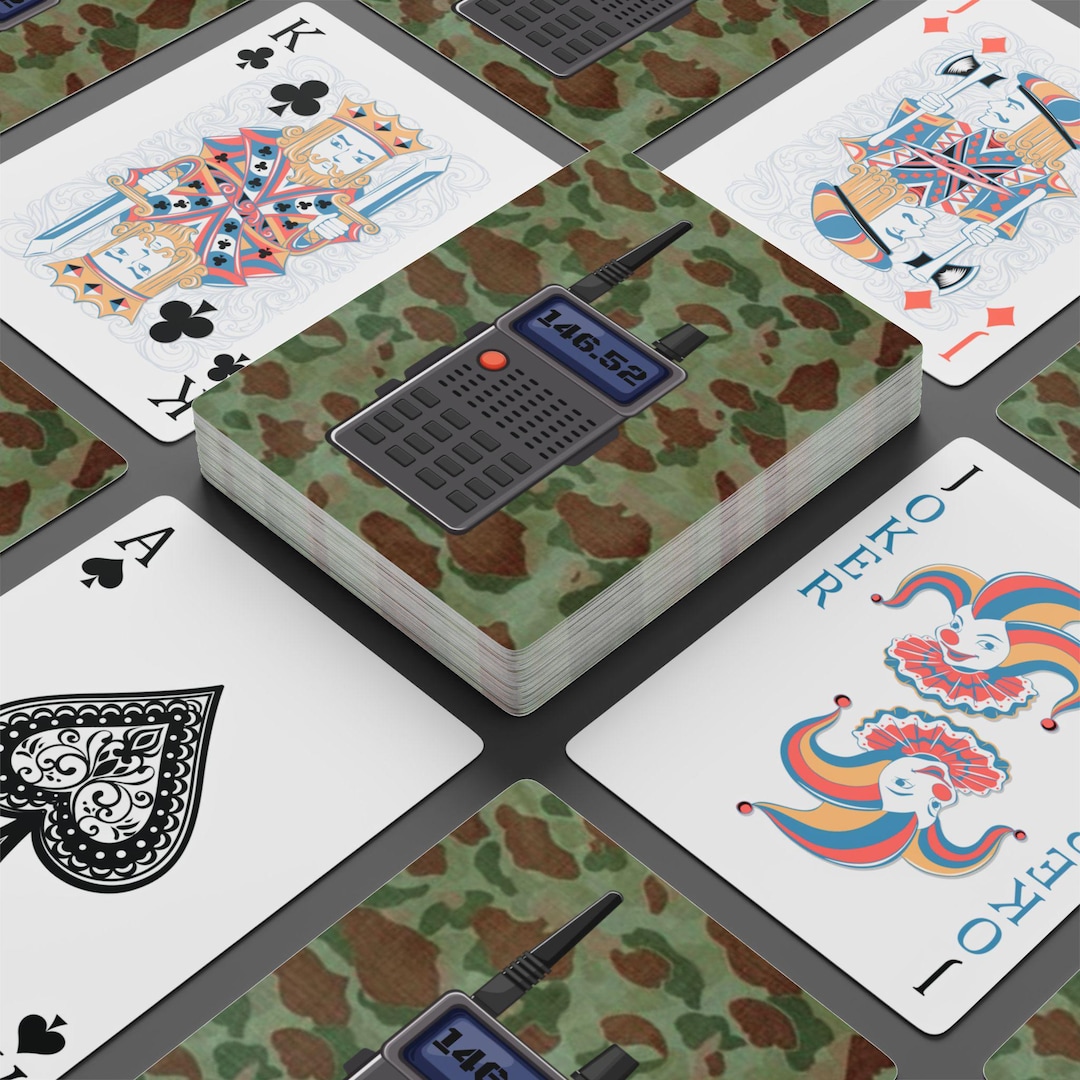 Feng-o-flage Poker Playing Cards - Etsy