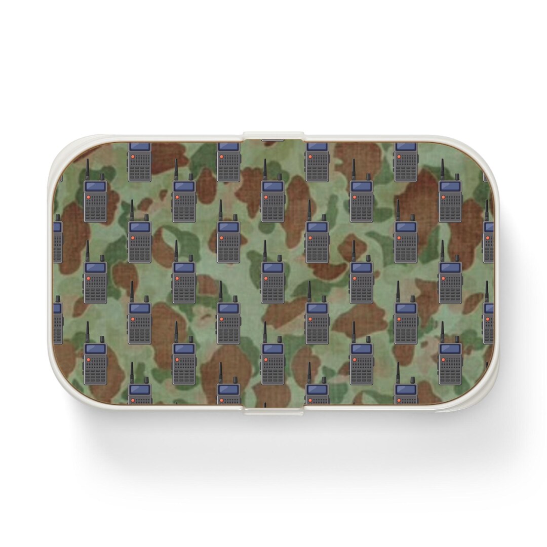 Camouflage Bento Lunch Box, Military Pattern Meal Prep Container - Etsy