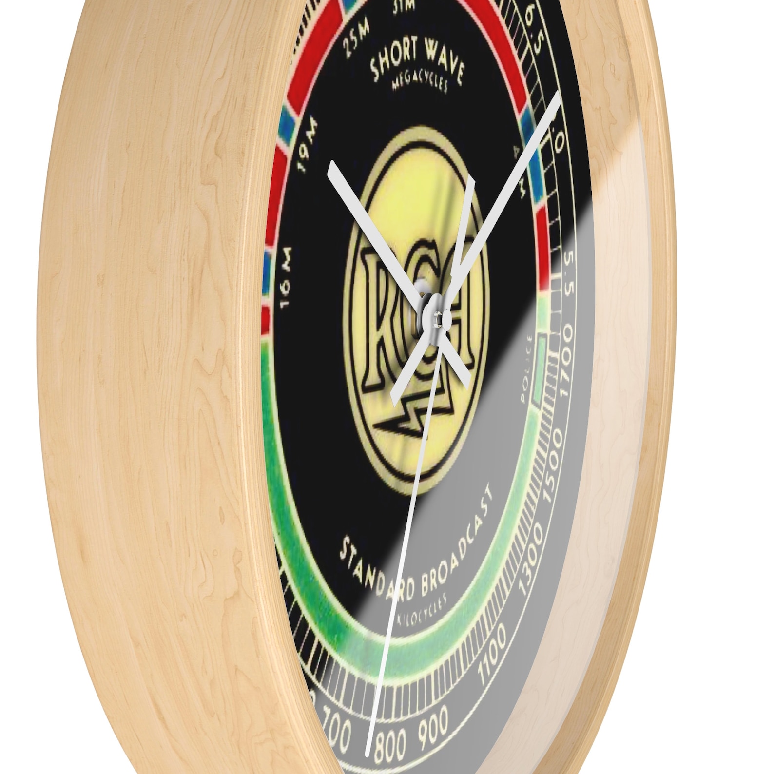 RCA Shortwave Radio Dial Wall Clock for Your Ham Shack - Etsy