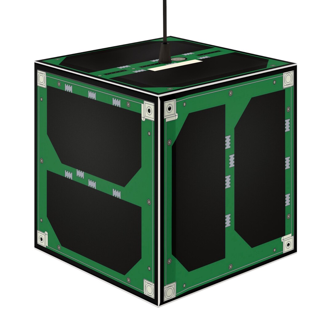 Cubesat-2 Satellite Lamp for Space, NASA, & Ham Radio SATCOM ...