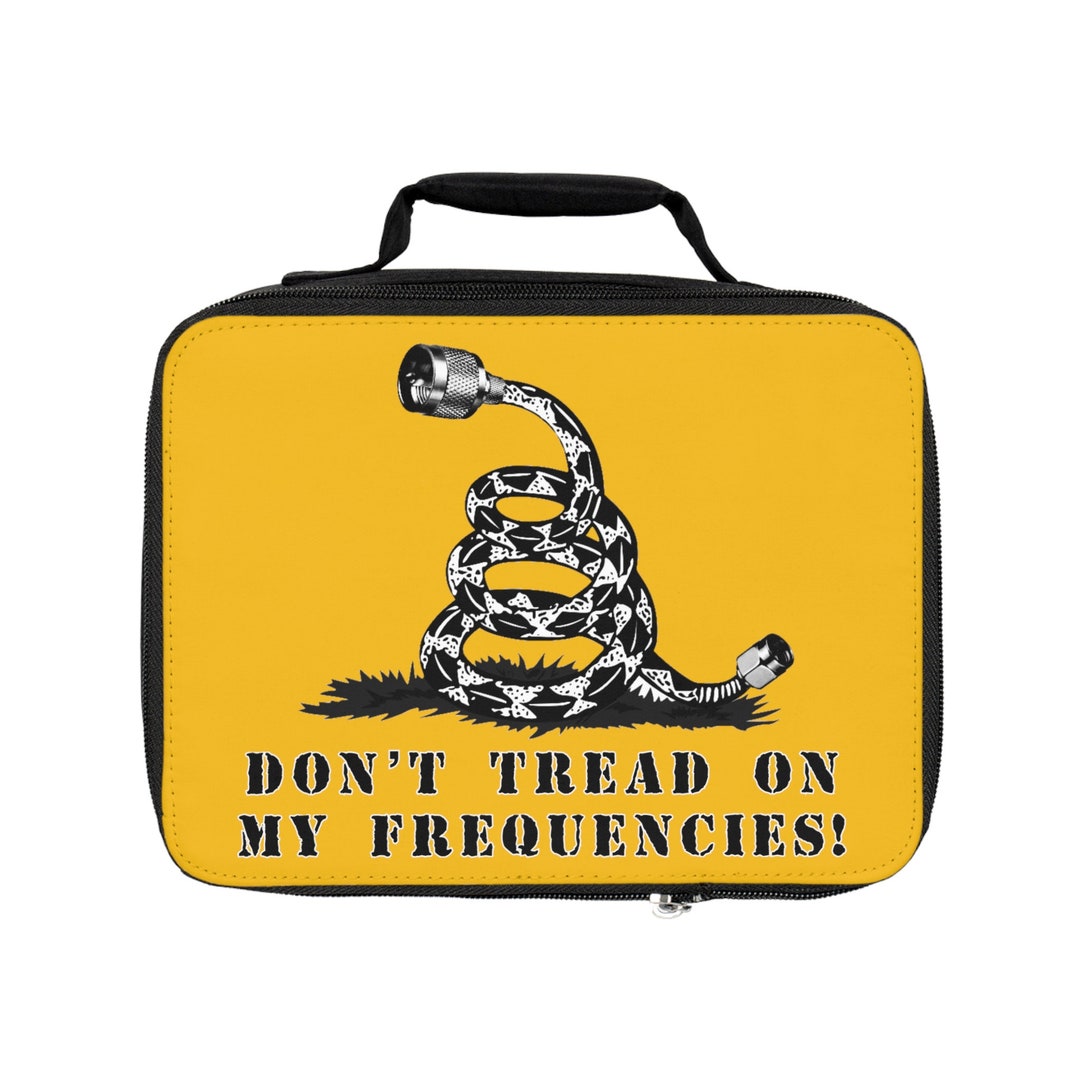 Padded QRP Ham Radio Case With Dont Tread on My Frequencies Graphic - Etsy