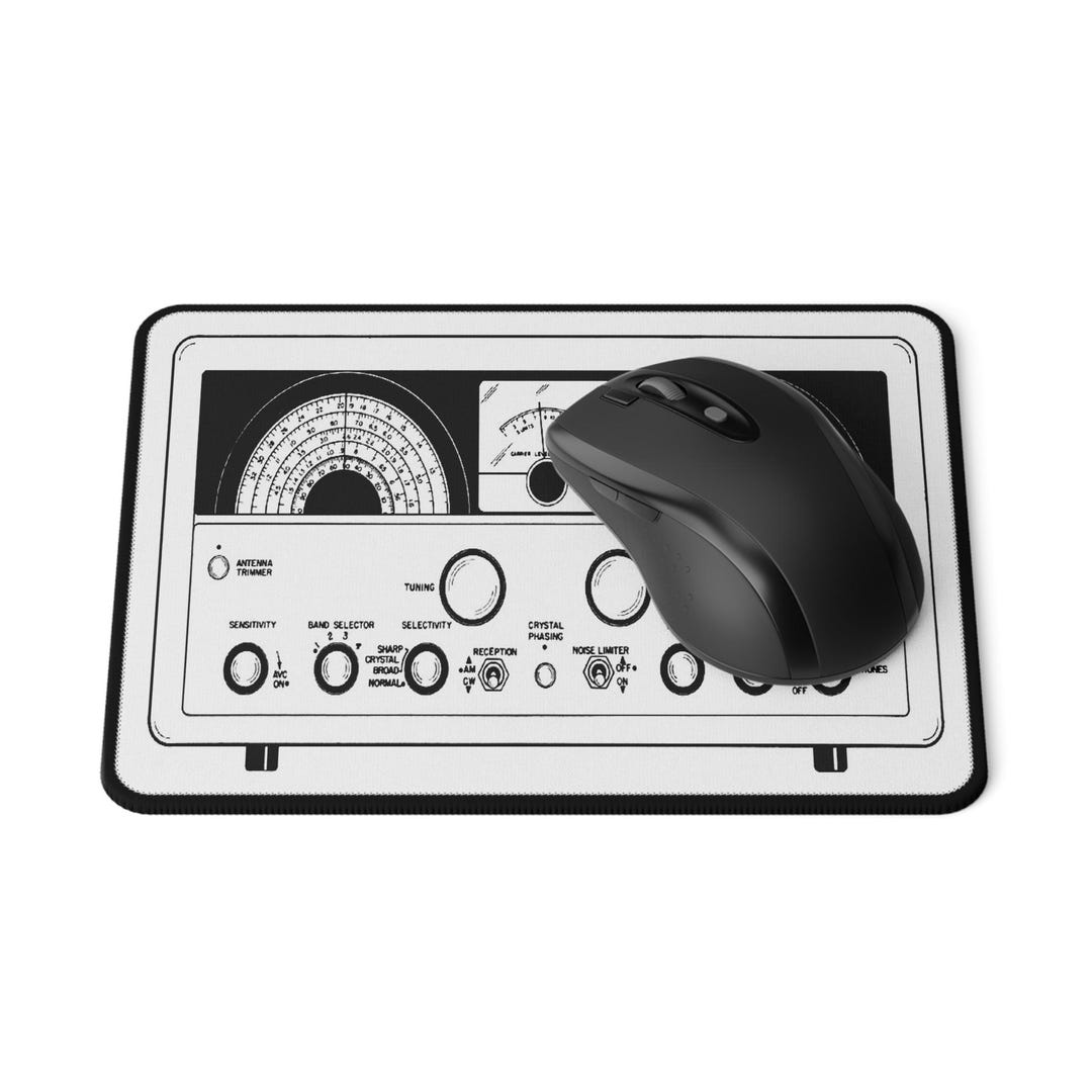 Retro Ham Radio Mousepad for Your Amateur Radio Hamshack - Etsy