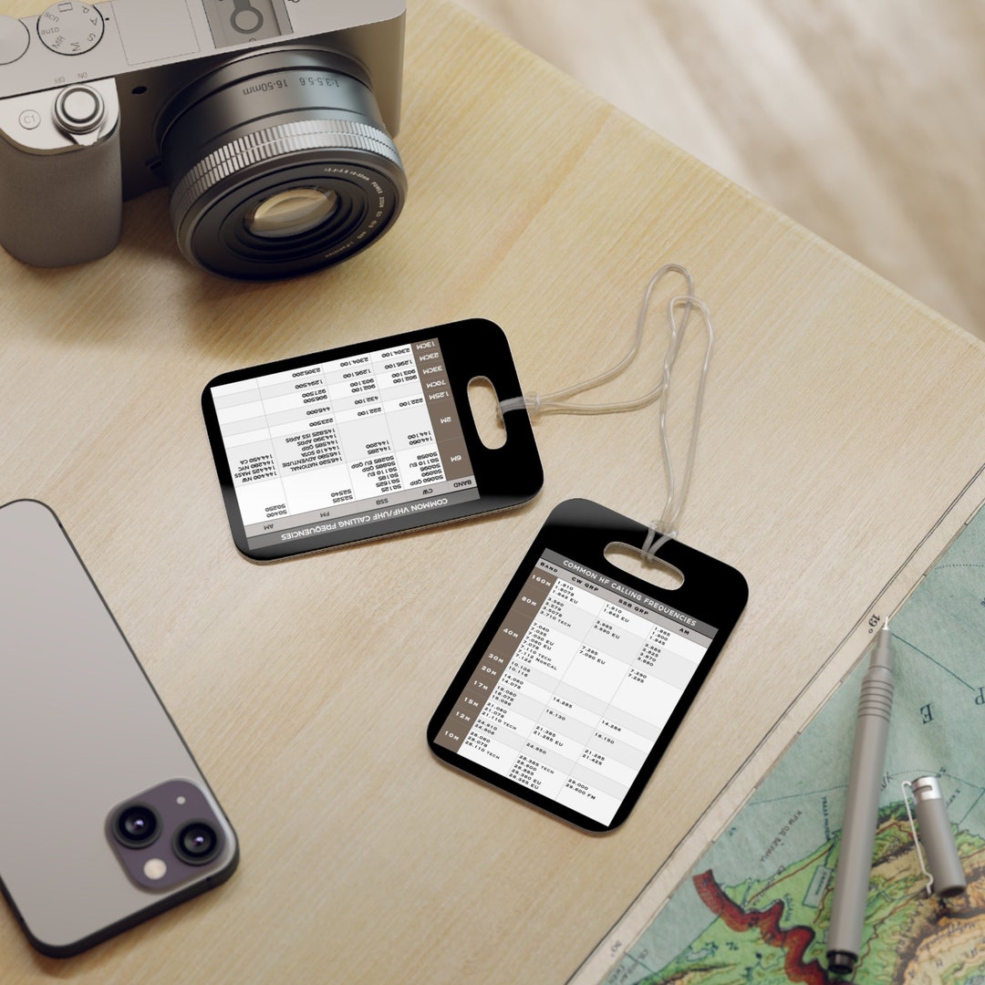 Calling Frequency Quick Reference Tag for POTA SOTA Ham Radio - Etsy