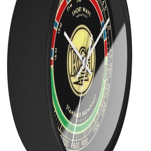 RCA Shortwave Radio Dial Wall Clock for Your Ham Shack - Etsy