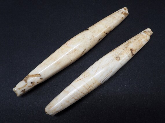 2 Columella Shell Beads. Early 20th C. Nagaland India - Etsy