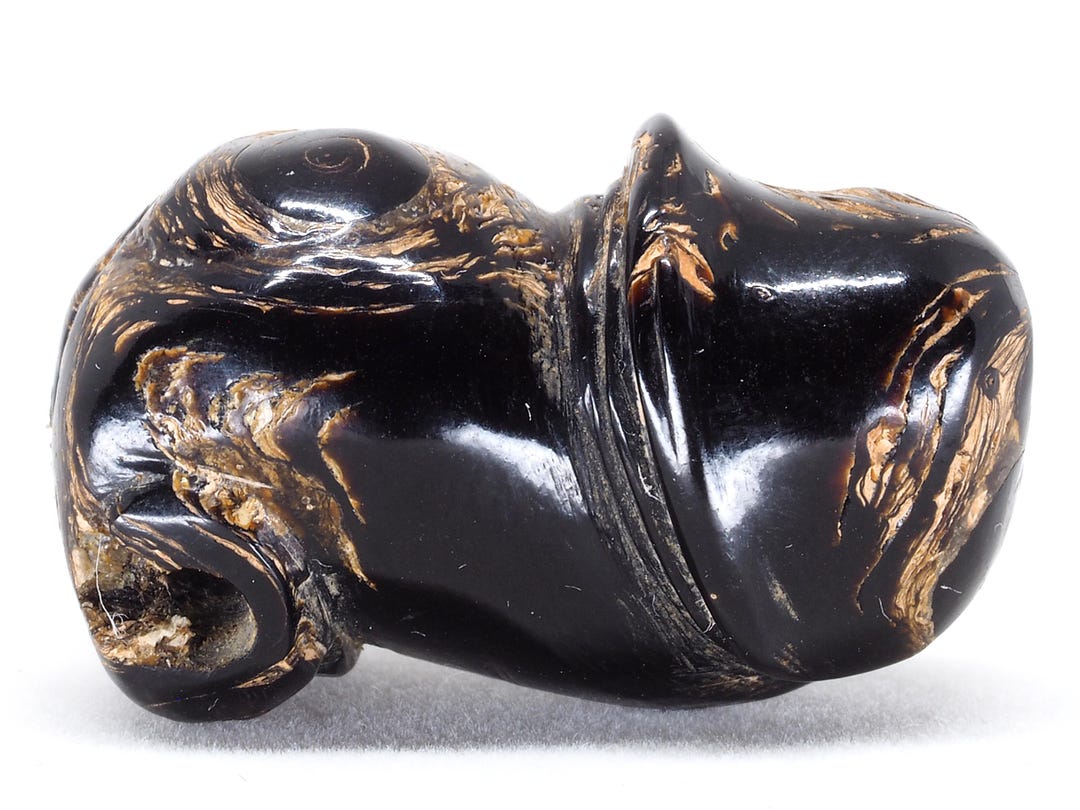 Black Coral Palad Khik Amulet Pendant. Thai, Thailand. Tribal, Ethnic ...