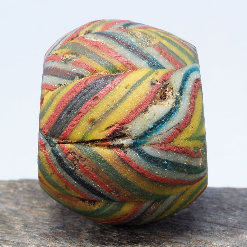 Ancient Morfia medieval islamic glass bead. ø 20 mm. 900-1200 | Etsy