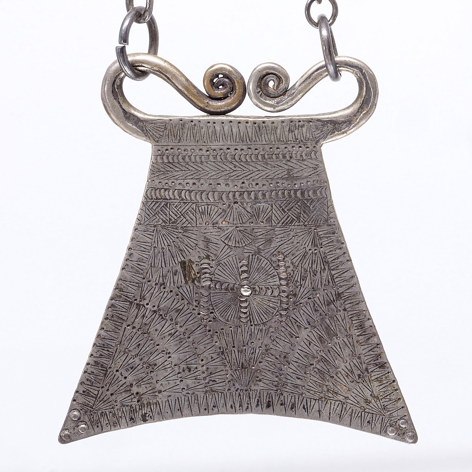 Antique Silver Spirit Lock Pendant. Unusual. Hmong Golden - Etsy