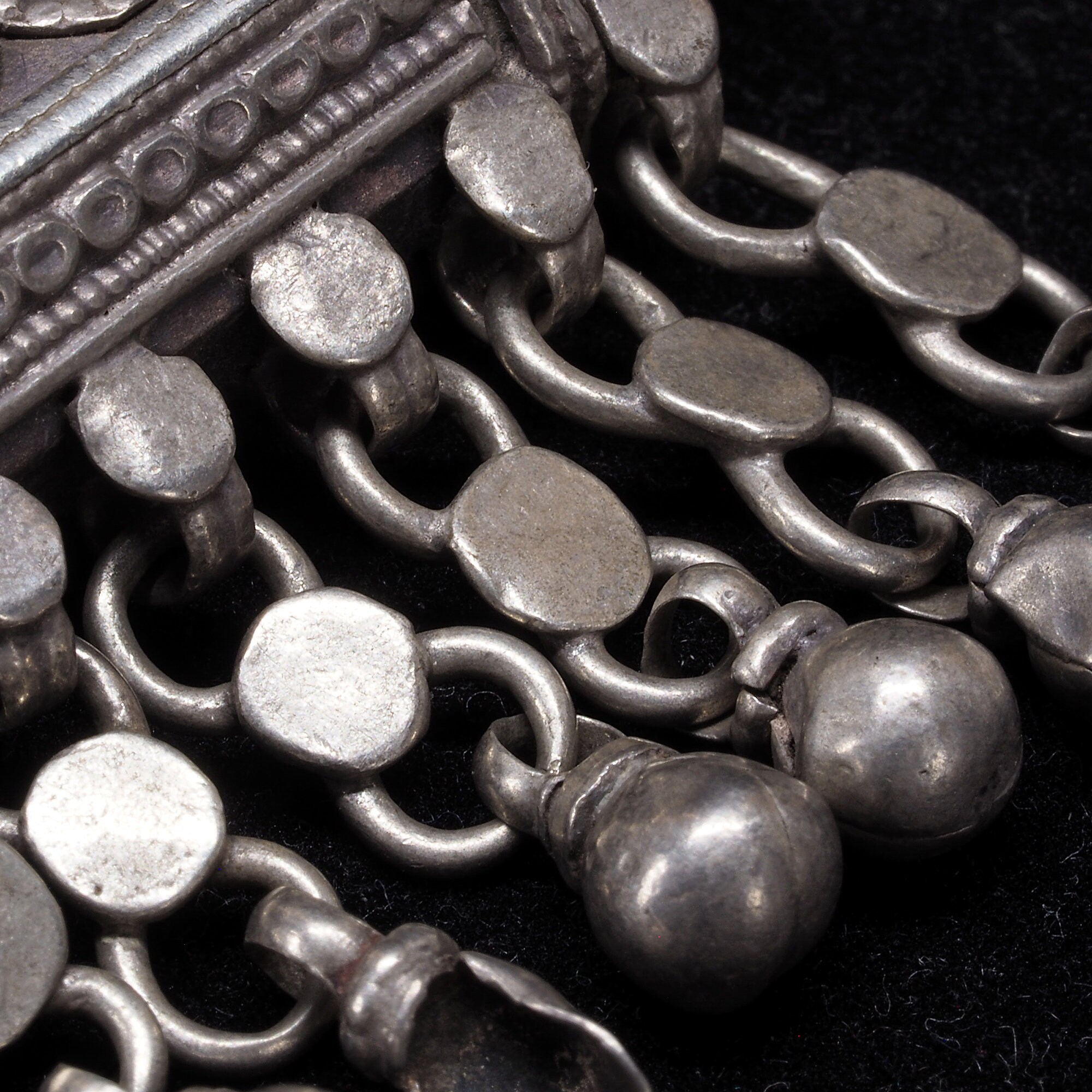 Antique Rajasthan Silver Amulet Container | Tribal Indian Talisman ...