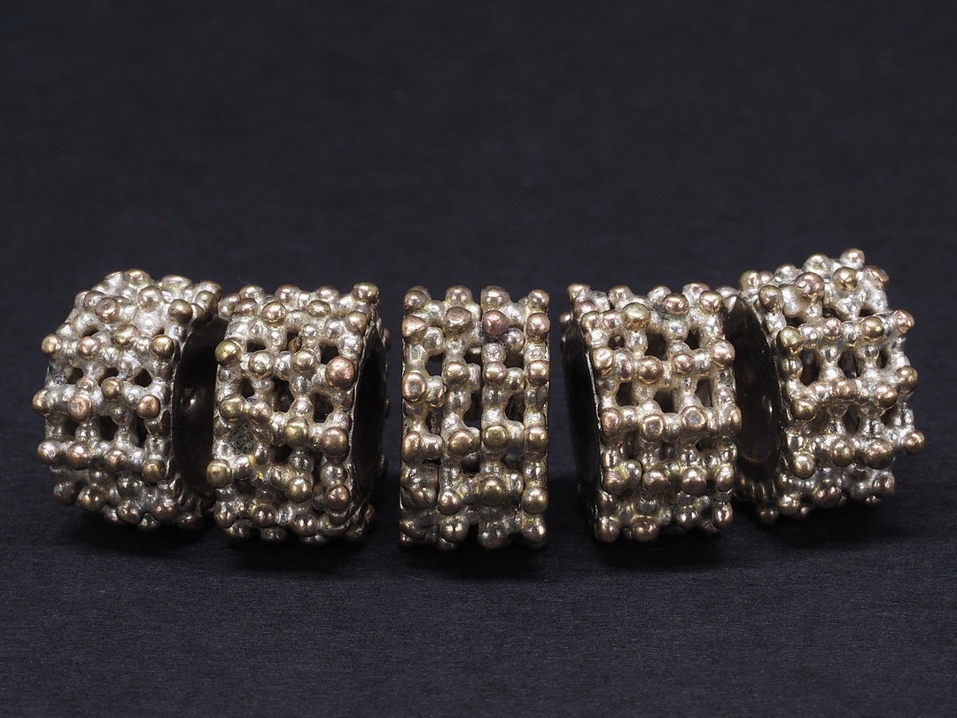 5 Antique Granulated Silver Beads. Early 20th C. Yemen. - Etsy