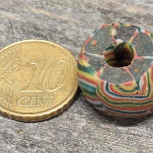 Ancient Islamic Morfia Glass Bead: West Asia Tribal Jewelry (900-1200 ...