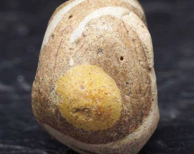 Ancient Morfia Medieval Islamic Glass Bead. ø 20 Mm. 900-1200 AD Fustat ...