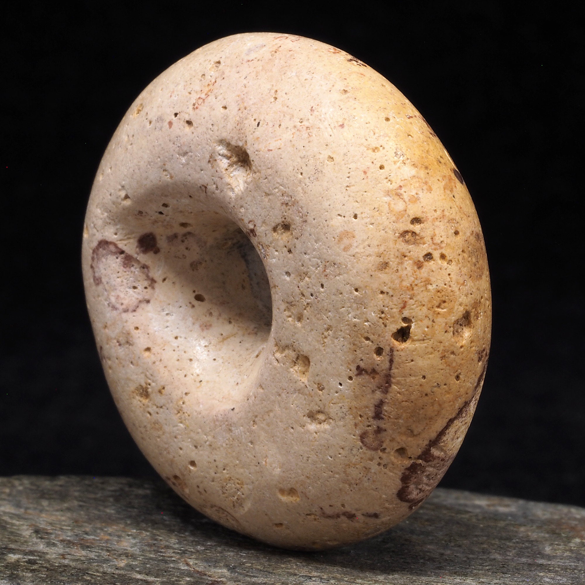 Ancient Stone Disk. ø 34 Mm. Mauritania. Western Africa. Tribal, Ethnic ...