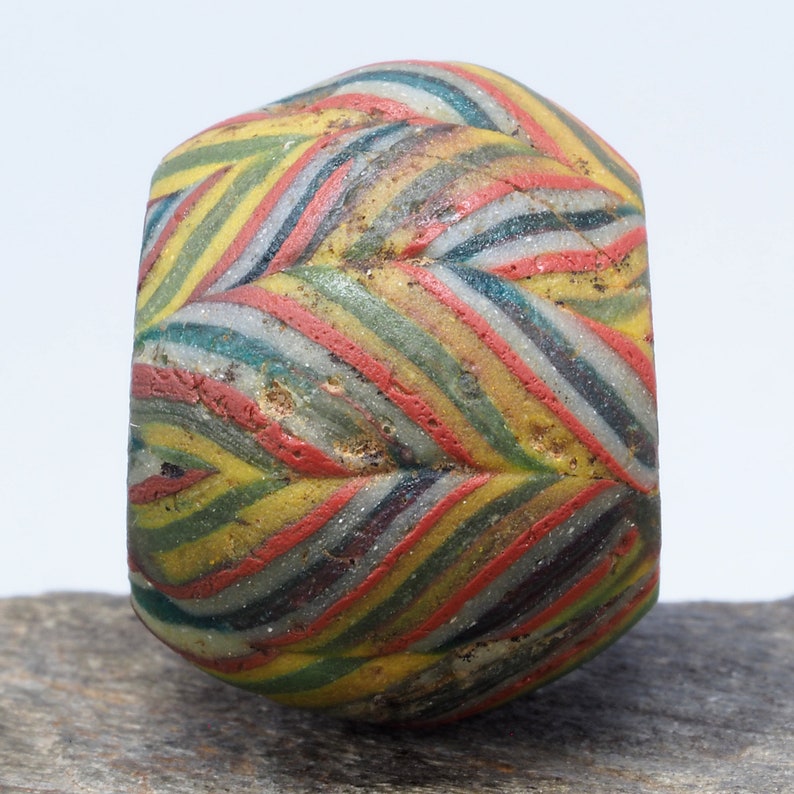 Ancient Morfia medieval islamic glass bead. ø 20 mm. 900-1200 | Etsy