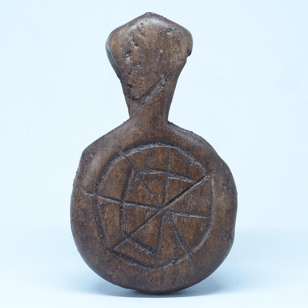 Antique Wooden Catle Amulet. Early 20th C. Swat Valley, Pakistan ...
