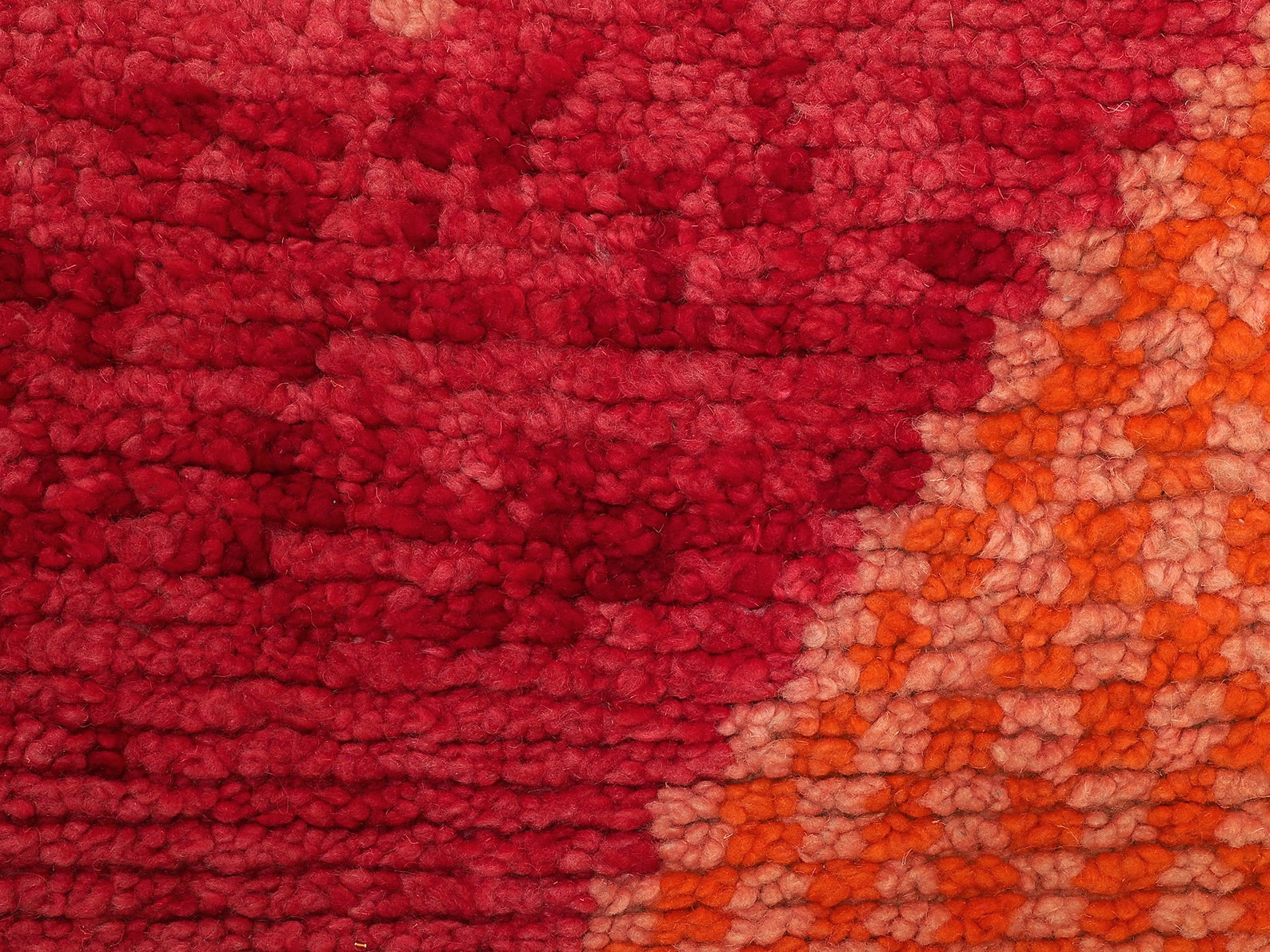 Vintage Rahmani Wool Rug. 8 X 5'. Middle Atlas, Morocco. Berber, Tribal ...