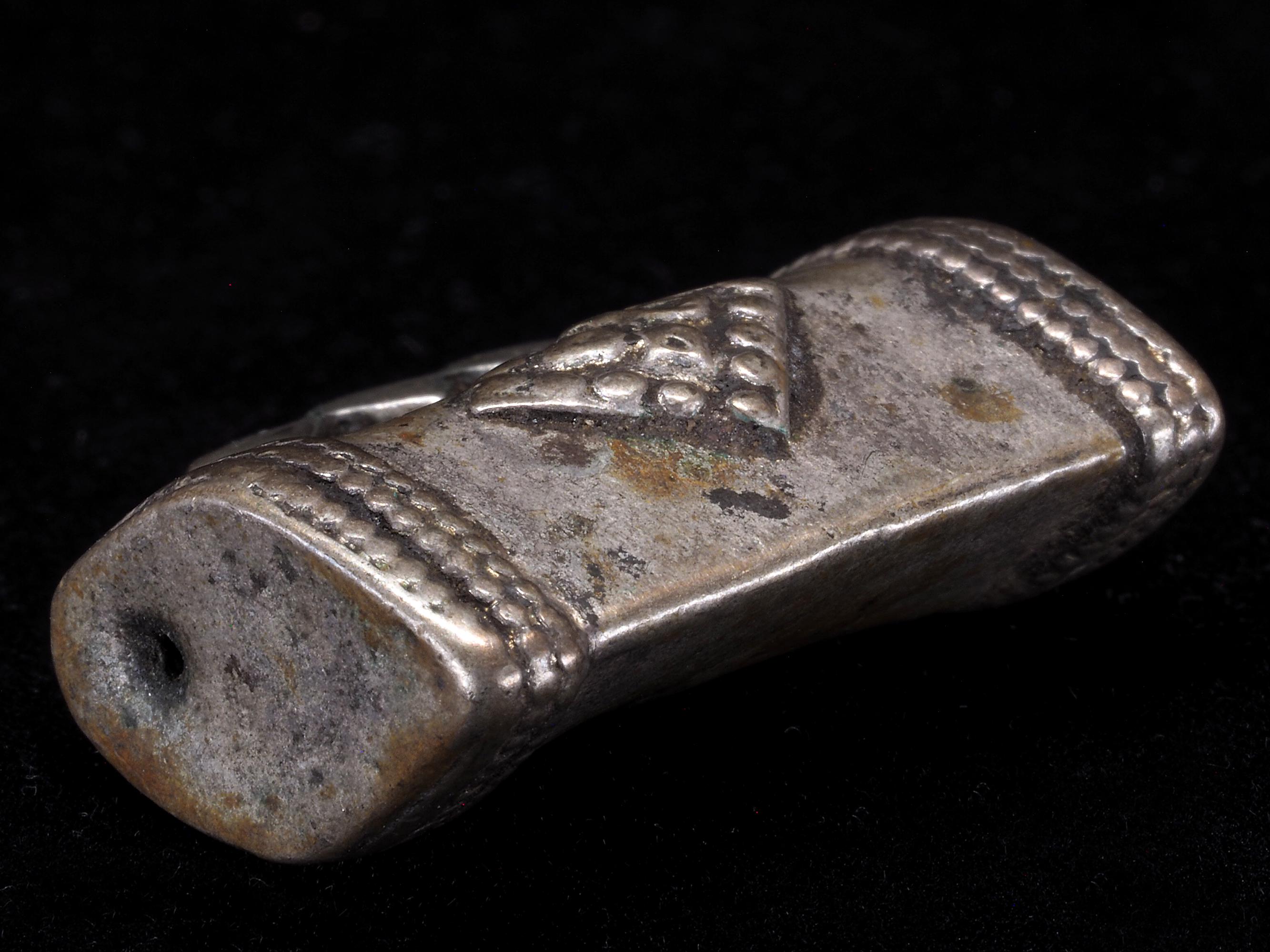 Antique Silver Amulet Container Pendant. 29 X 28 Mm. Yemen. Tribal ...