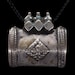 Antique Silver Amulet Container Pendant. 29 X 28 Mm. Yemen. Tribal ...