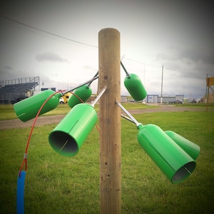 Laughing Flower Bells. Tuned. Gentle. School/garden/playground ...
