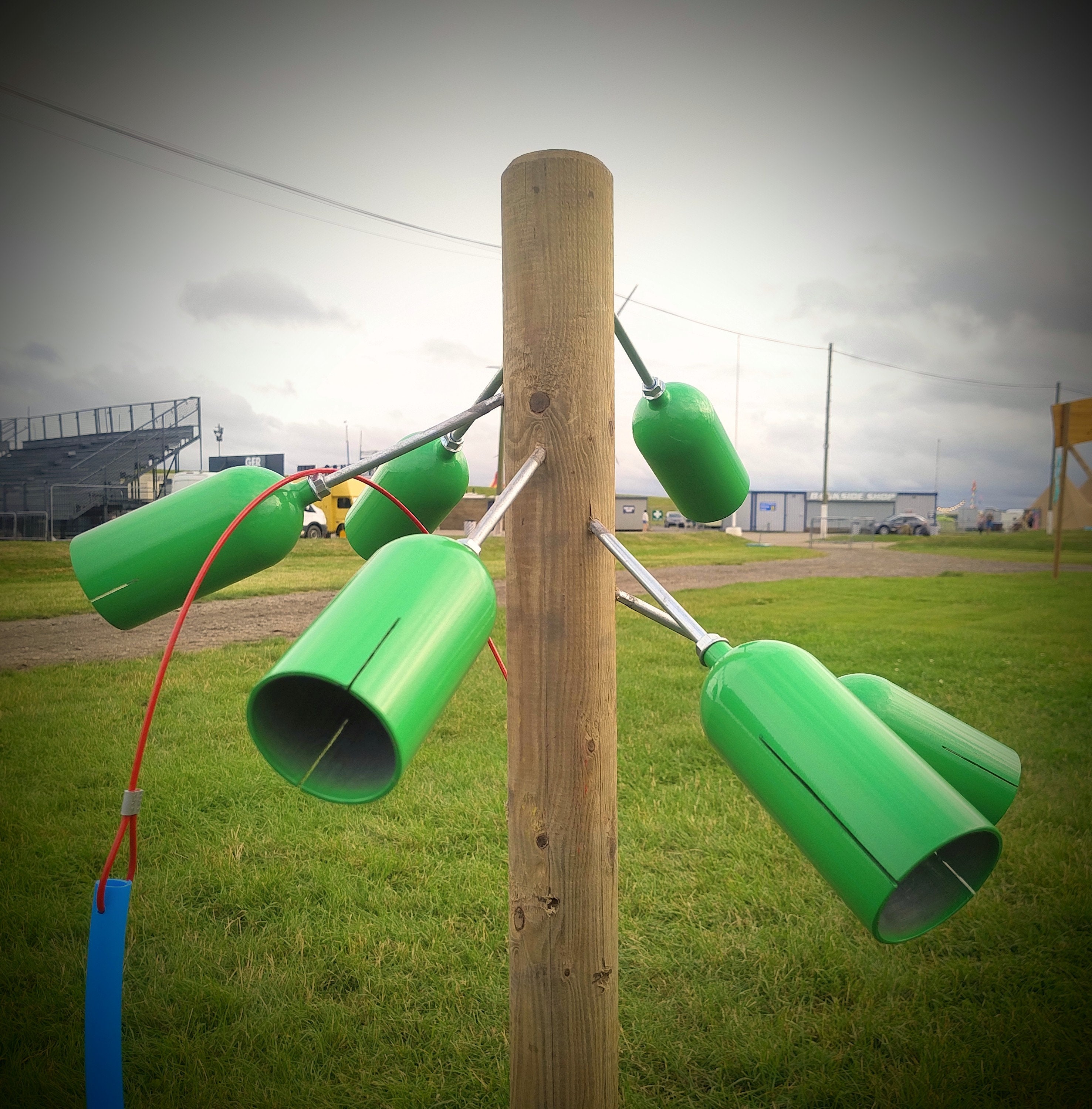 Laughing Flower Bells. Tuned. Gentle. School/garden/playground ...