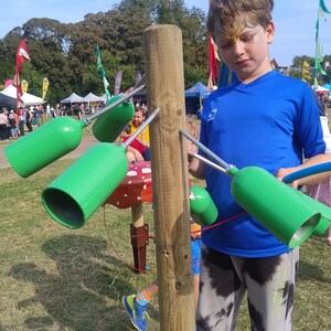 Laughing Flower Bells. Tuned. Gentle. School / Playground / Sensory ...