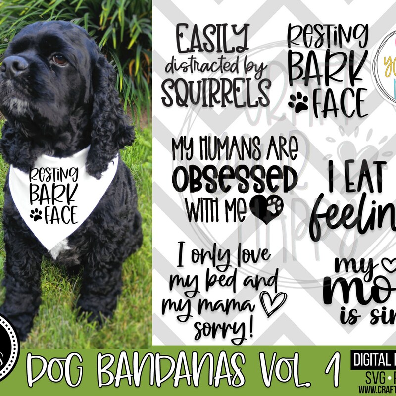 Dog Bandana Sublimation - Etsy