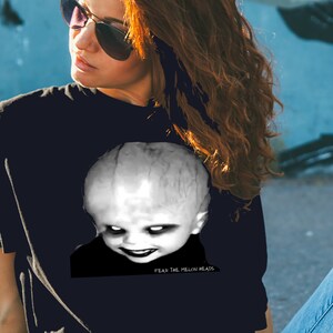 Cryptid Folklore Melon Heads Graphic T-shirt, Graphic Tees, Paranormal ...