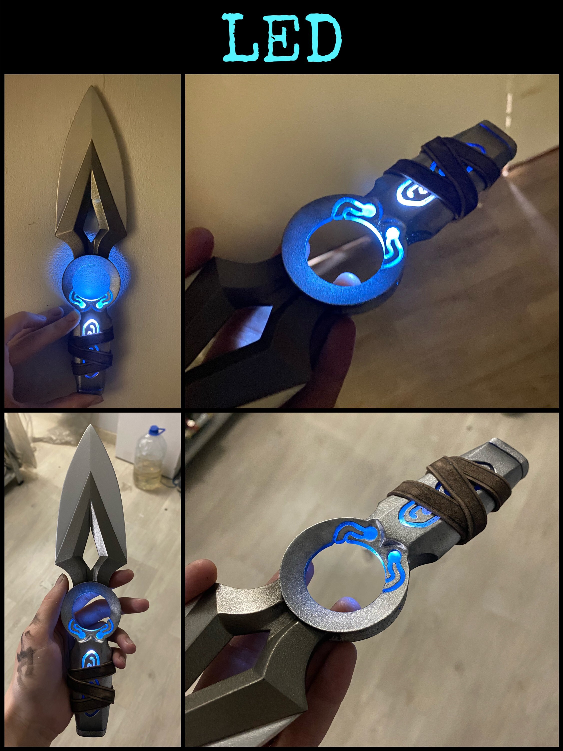 VALORANT inspired JETT cosplay throwing knife dagger | Etsy