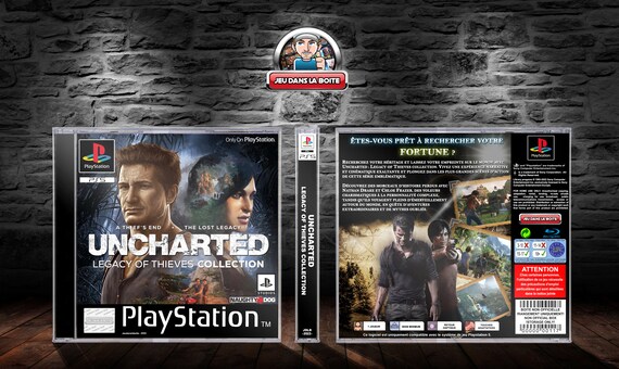 LIMP ONLY Uncharted Legacy of Thieves PS1 or Cardboard Box - Etsy