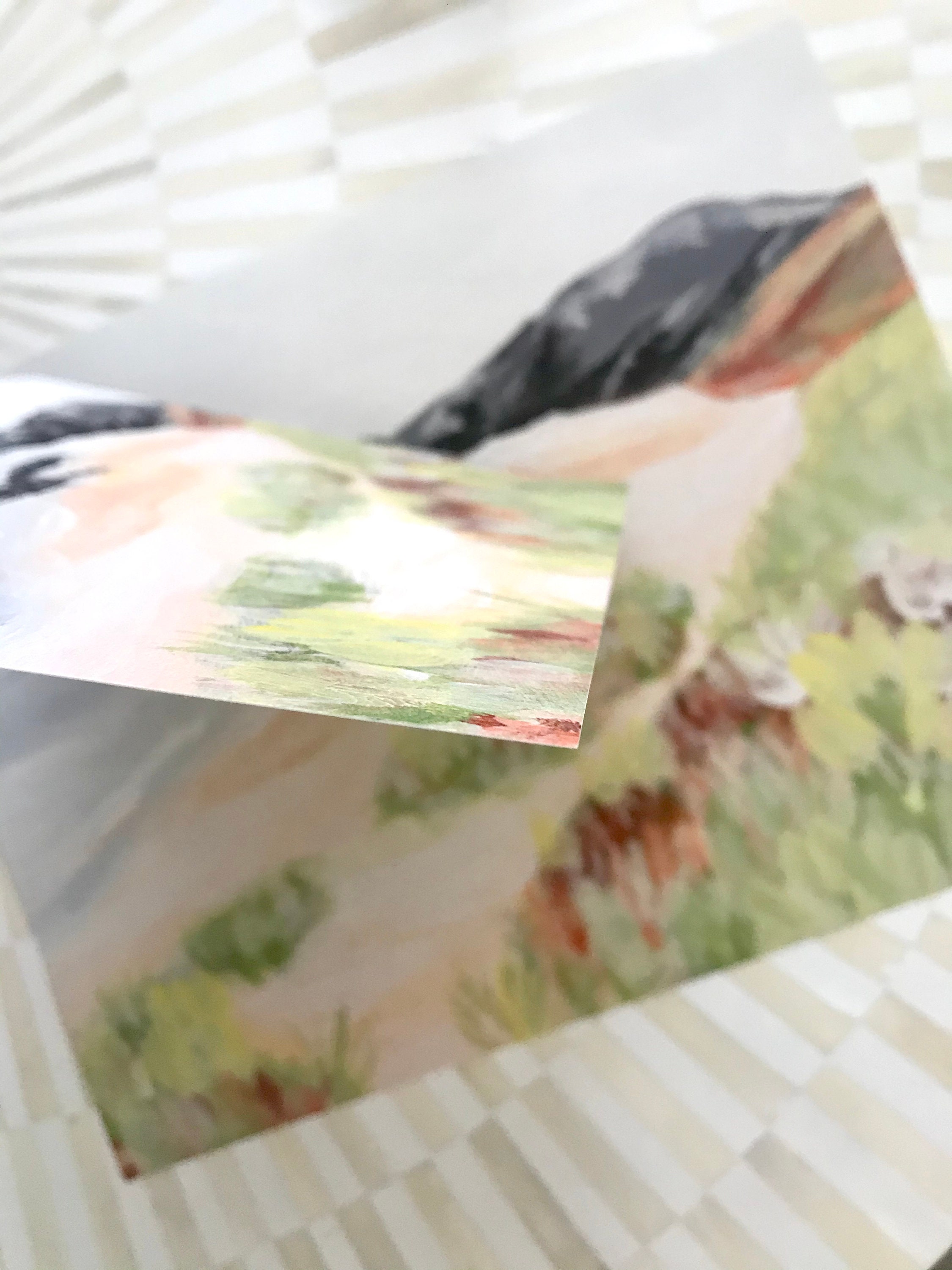 Colorado Mountains Abstract Landscape Print - Etsy