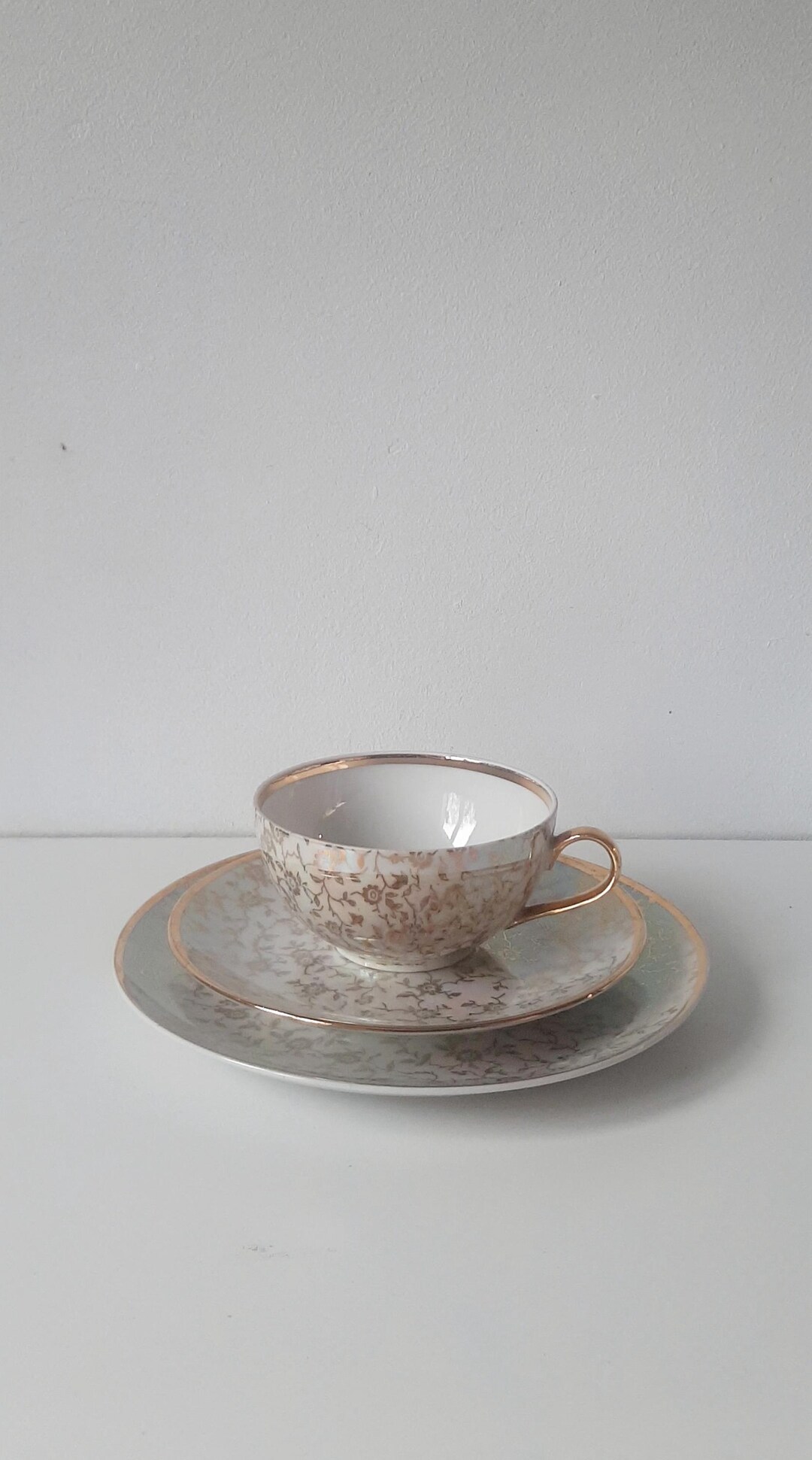 GDR 60s Porcelain Set of 3 / Soviet Vintage Tea or Coffee Set / Farfor Porcelain GDR - Etsy