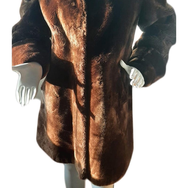 Mouton Fur Coat - Etsy