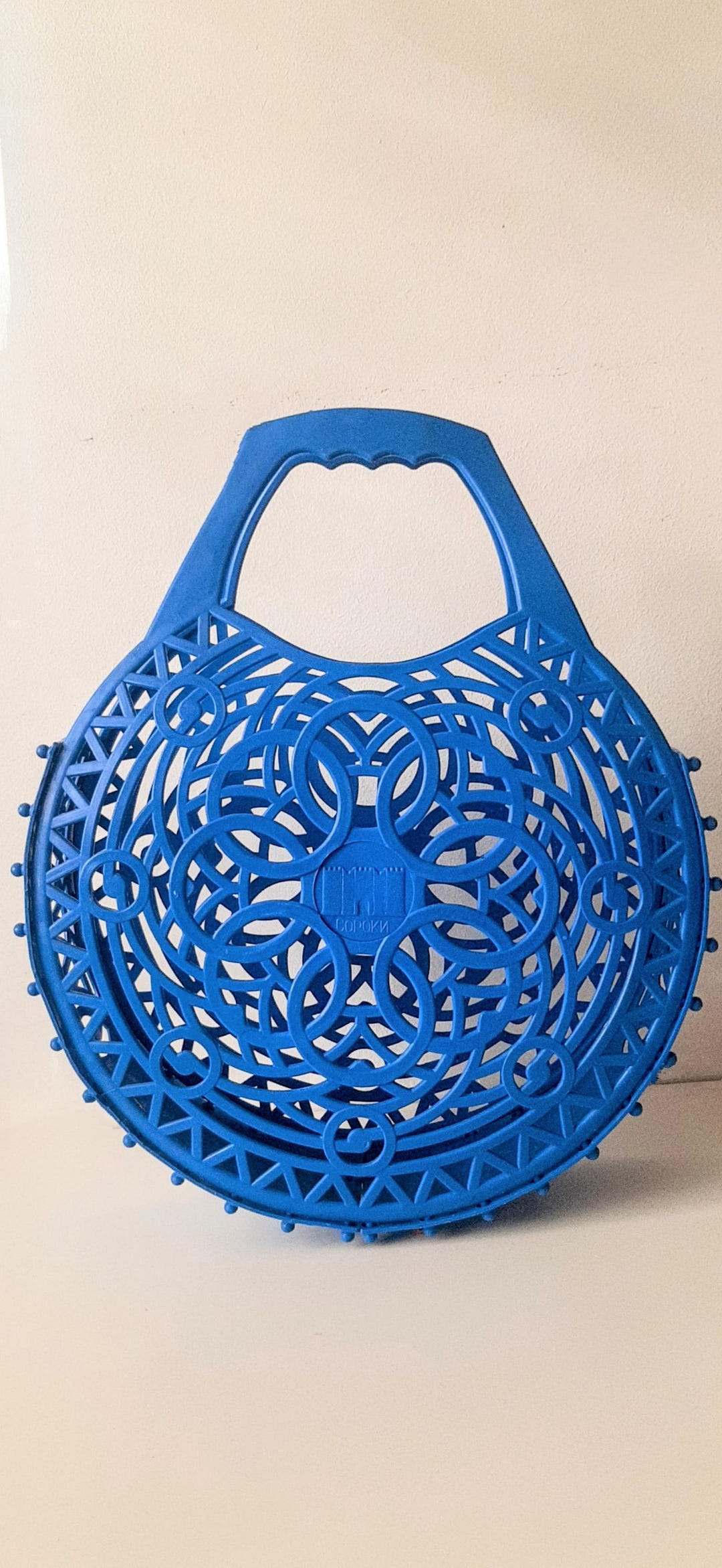 Vintage Shopper / Retro Shopping Bag - Etsy