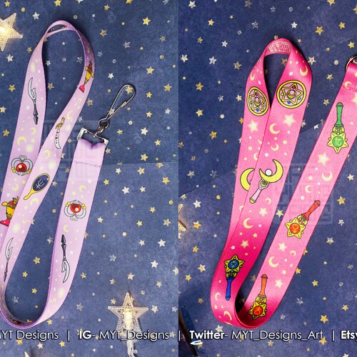 LONG Magical Girl Lanyards - Etsy