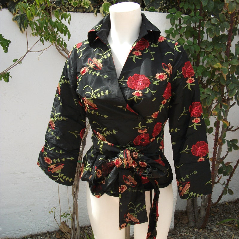 Silk Evening Jacket - Etsy