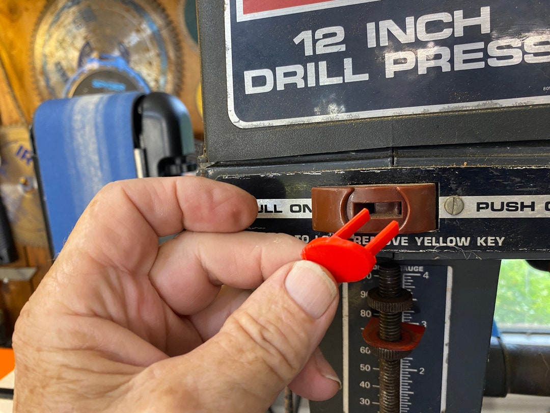 Craftsman Drill Press Safety Switch Key - Etsy