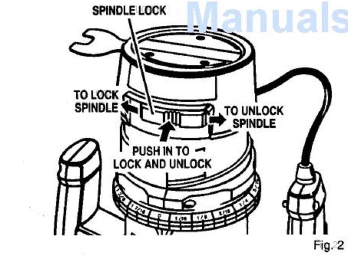 Craftsman Router Spindle Lock Switch Part: Models 315.17500 - Etsy