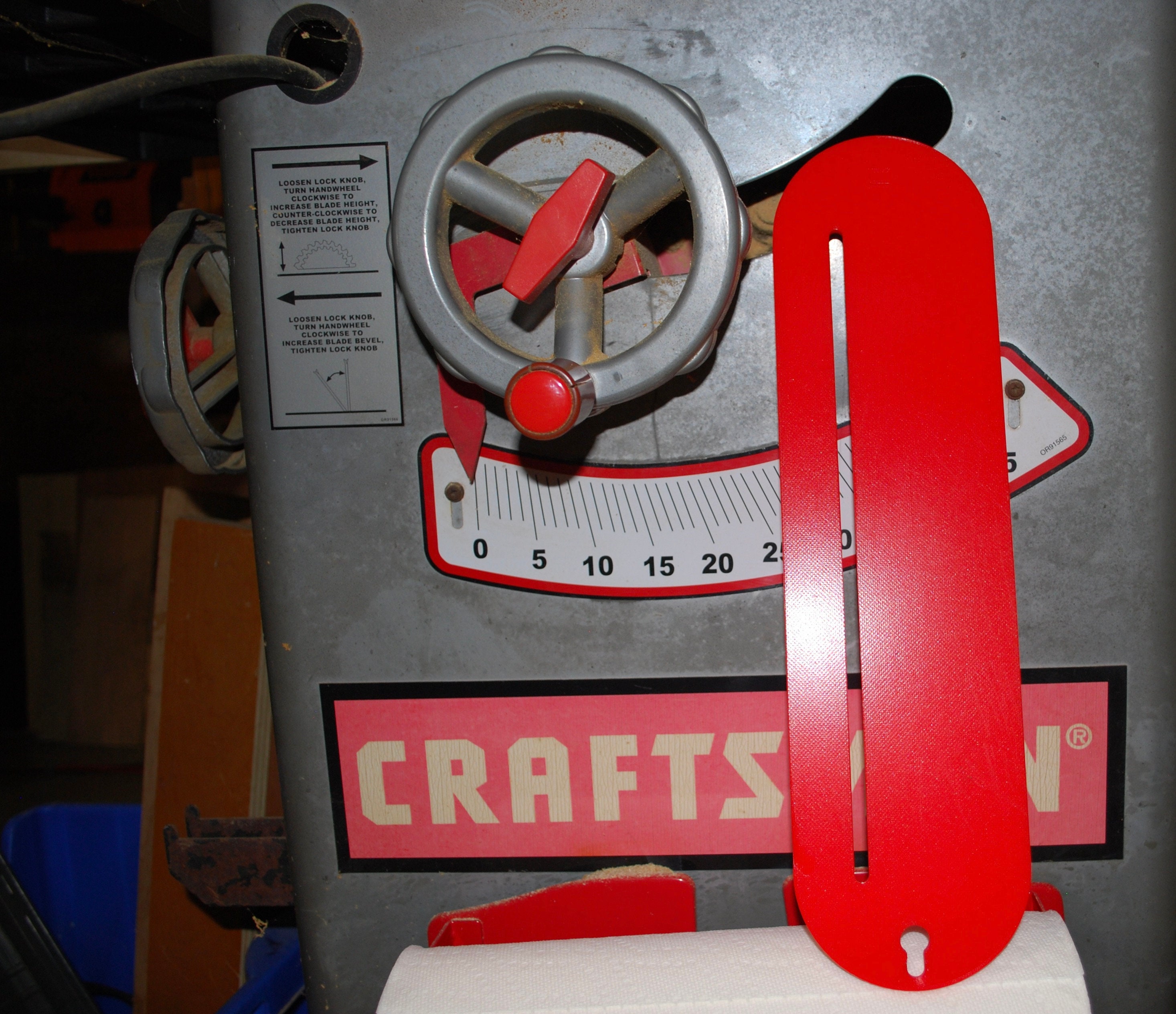 Craftsman 10 Inch Table Saw Throat Insert Plate Standard Models 315 - Etsy