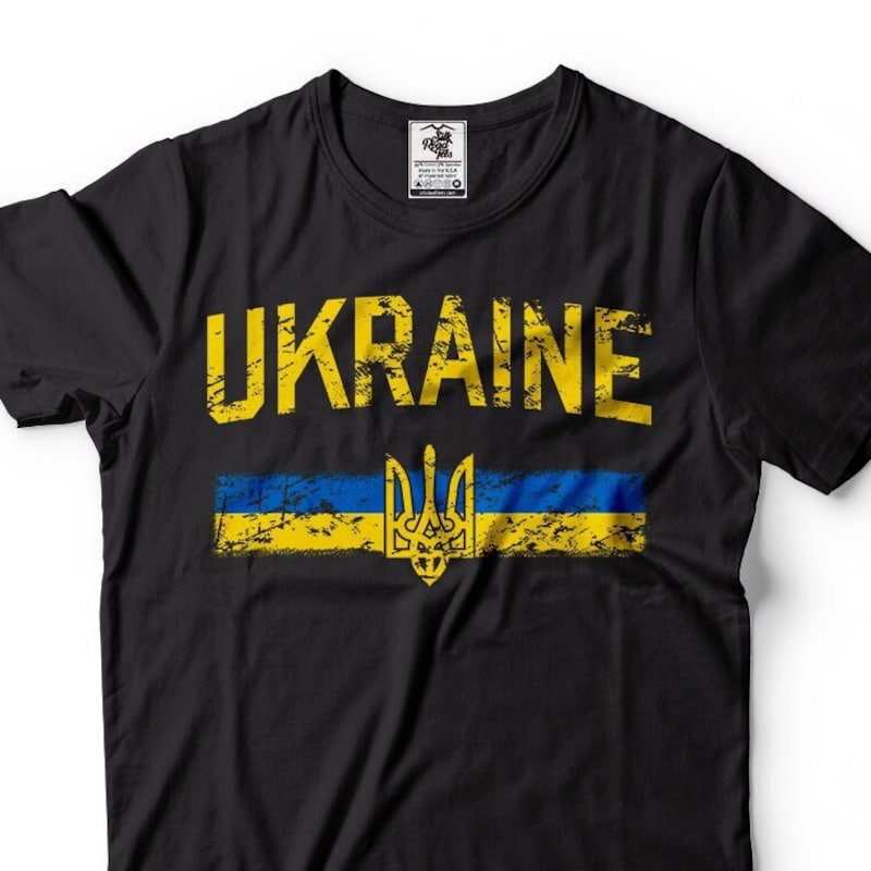 Ukraine Flag Tshirt - Etsy