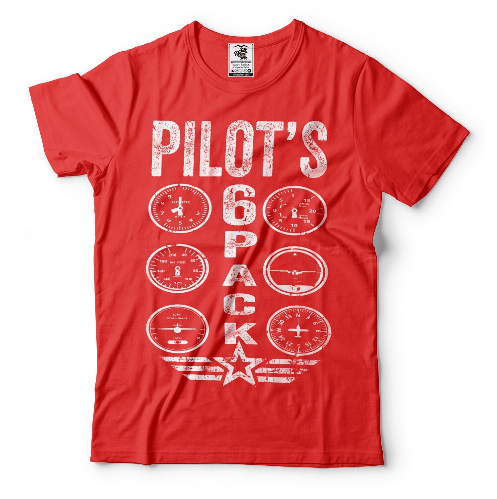 Gift for Pilot Tee Shirt Funny Aviator T-shirt Pilot's 6 - Etsy
