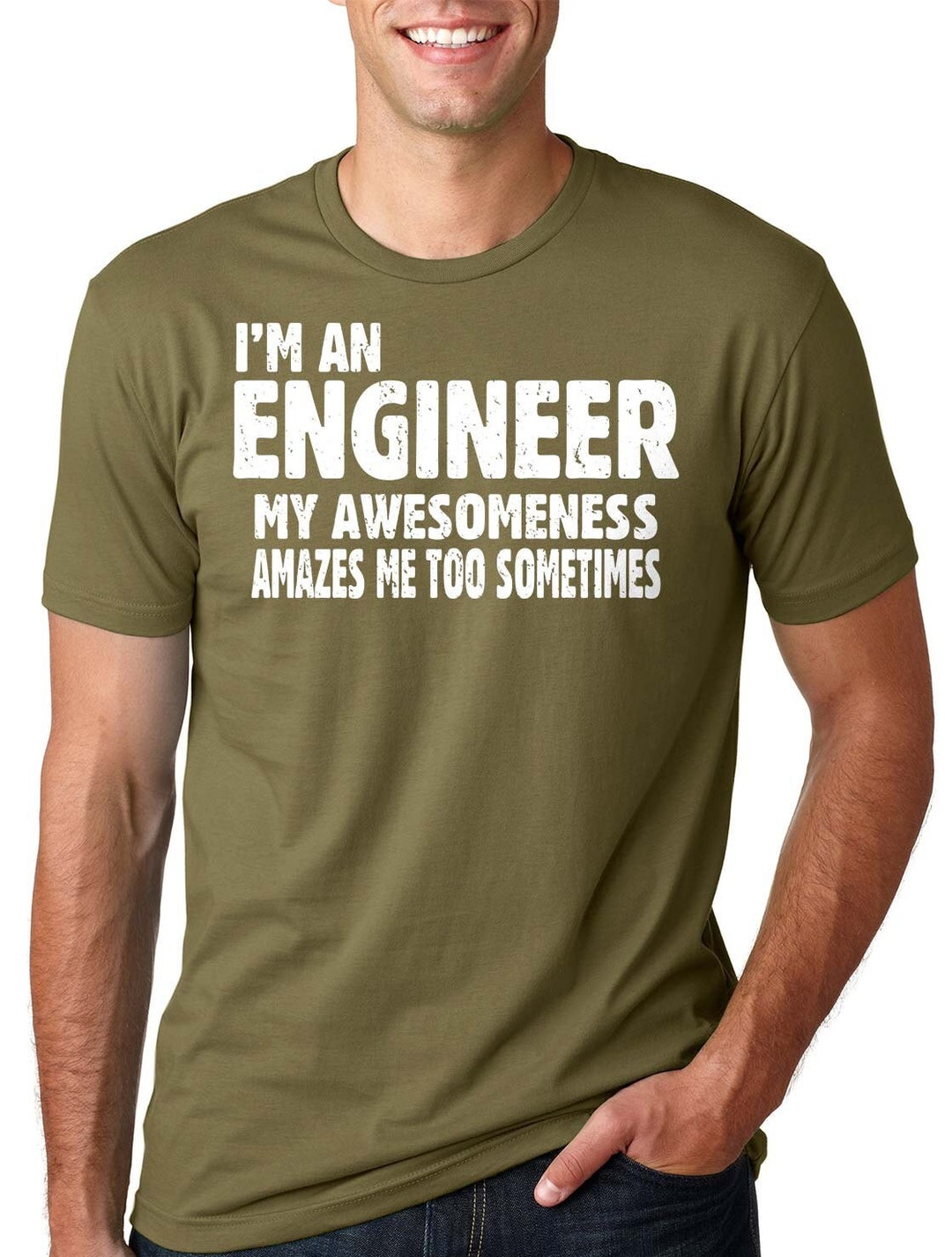 Engineer T-shirt Awesome Engineers Funny Occupation - Etsy