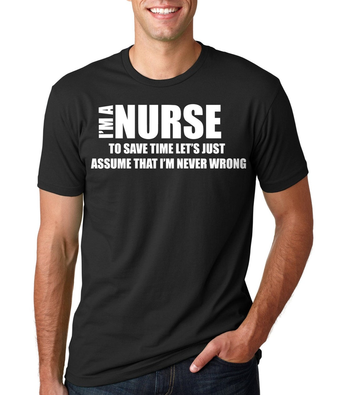 Nurse T-shirt Gift for Nurse Funny Medical T-shirt Cool RN Hospital T ...